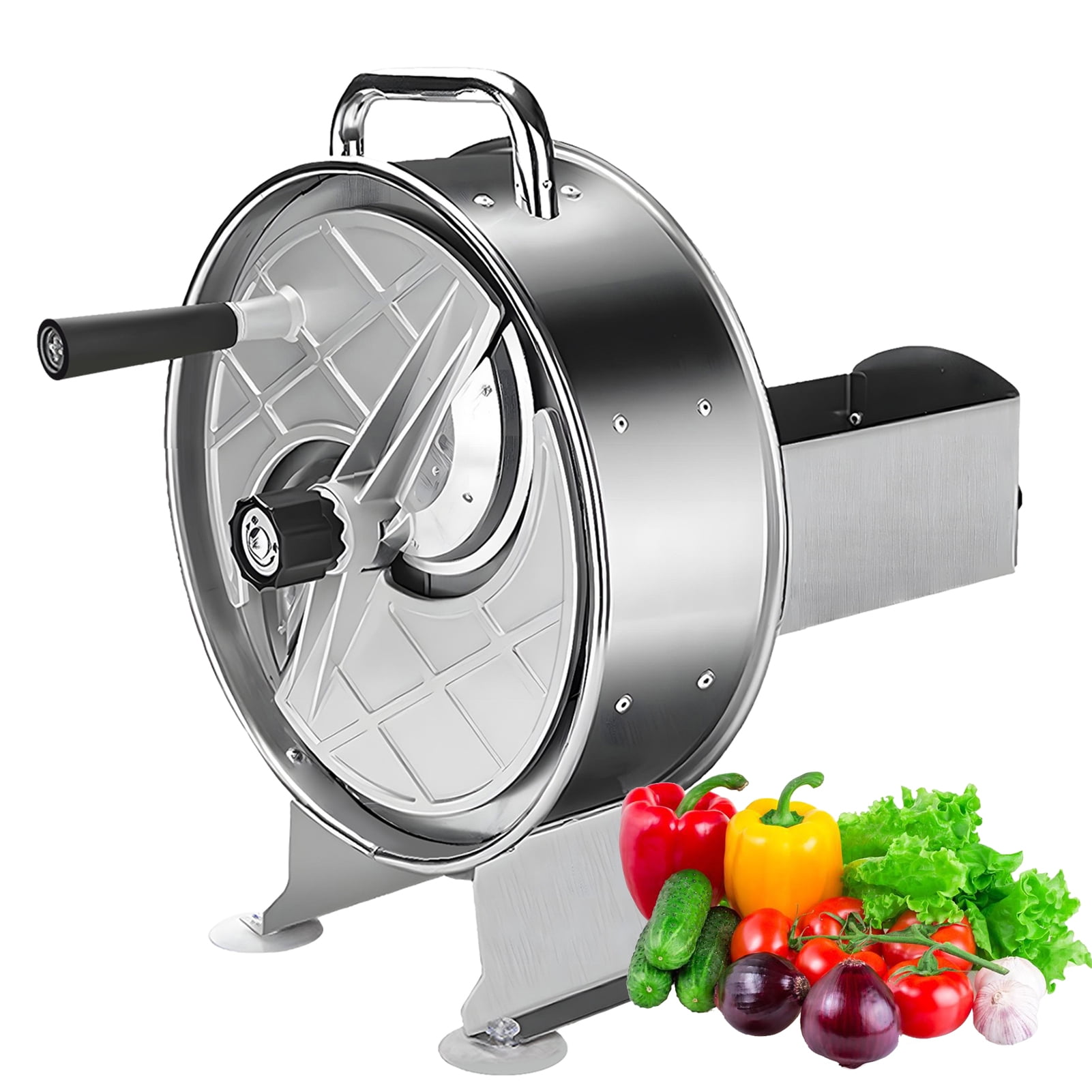 WZTO Commercial Manual Slicer | Stainless Steel Adjustable Thickness ...