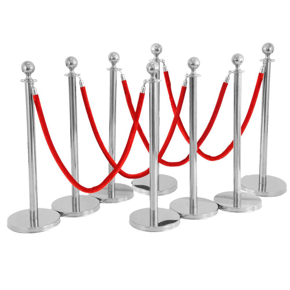 WZTO Crowd Control Stanchions Set Waterproof Multipurpose Stanchion ...