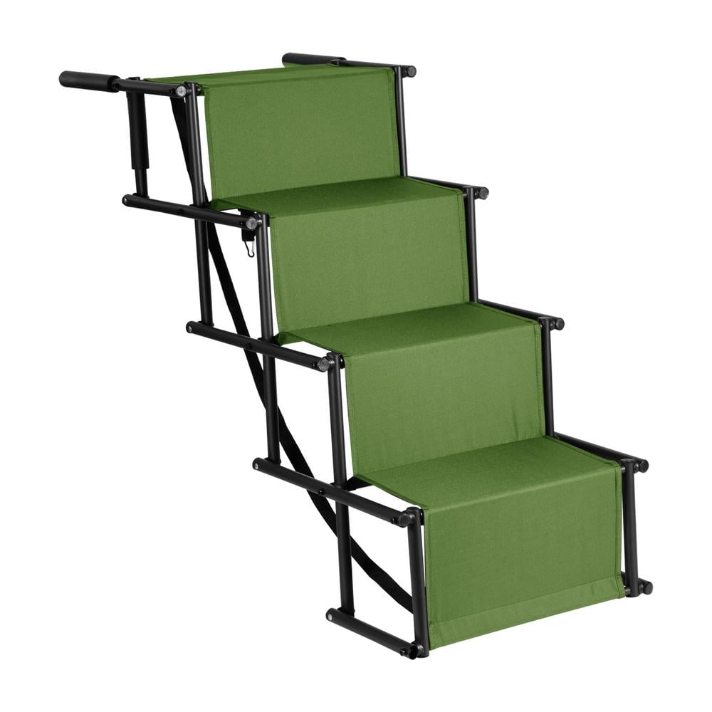 WZTO Dog Stairs for Car - Foldable Dog Ramps for Large Dogs with Non ...