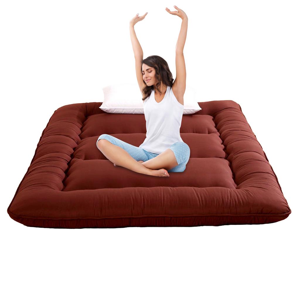 WZTO Floor Mattress Folding Futon Mattress Pad Japanese Floor Mattress ...
