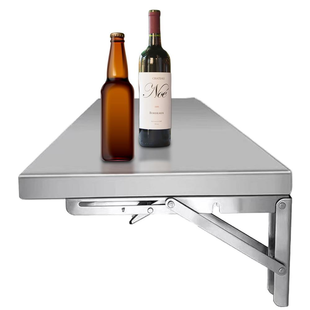 WZTO Food Serving Shelf Folding Stainless Steel Food Rack for Serving ...