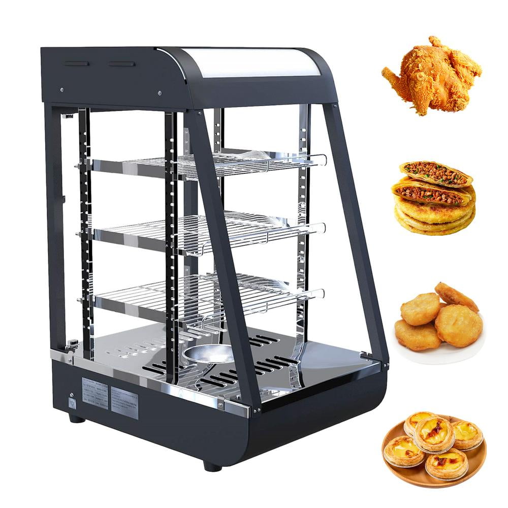 WZTO Food Warmer Case 110V Hot Warming Fried Chicken Stainless Steel ...