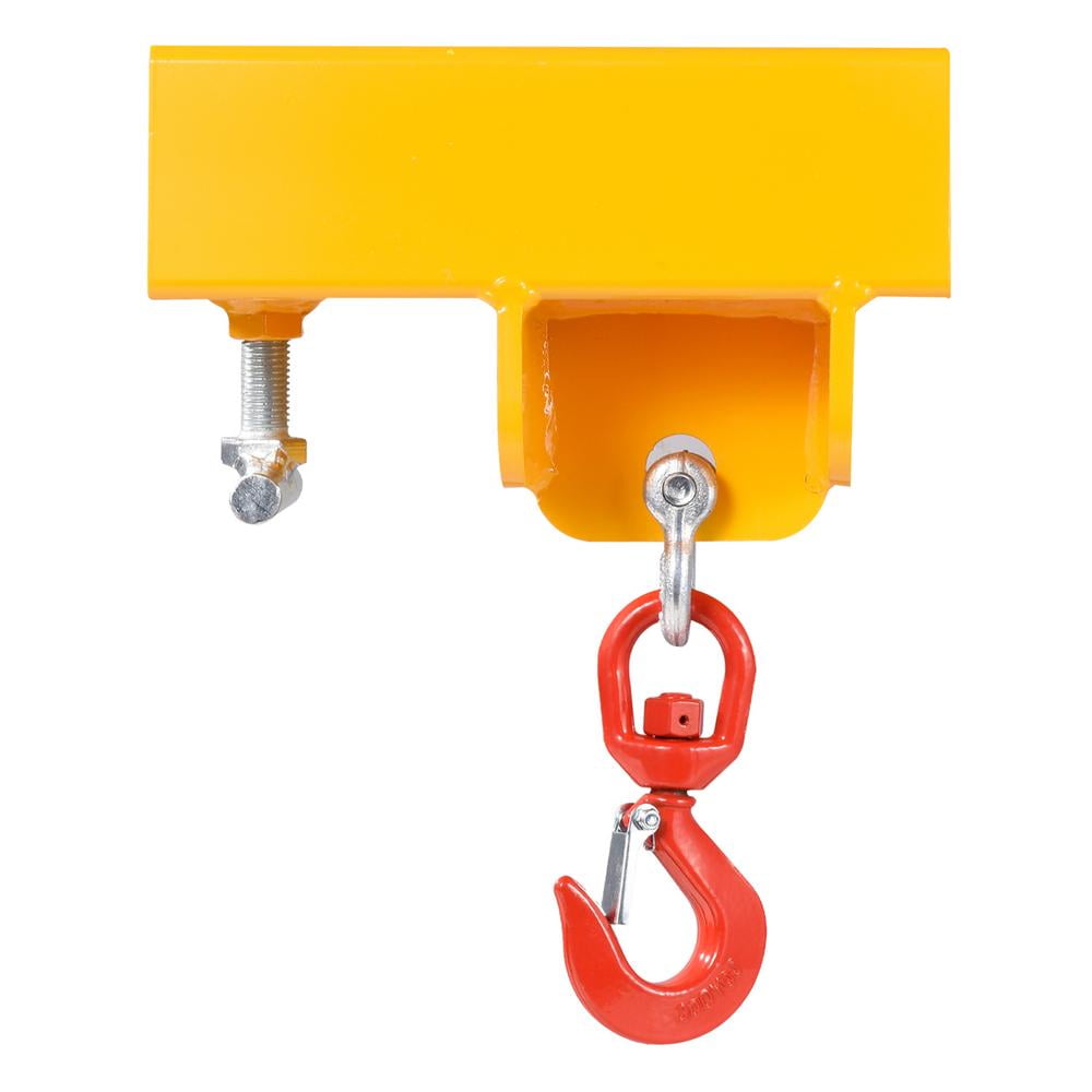 WZTO Forklift Lifting Hook Attachment 2200lbs Capacity Single Mobile ...