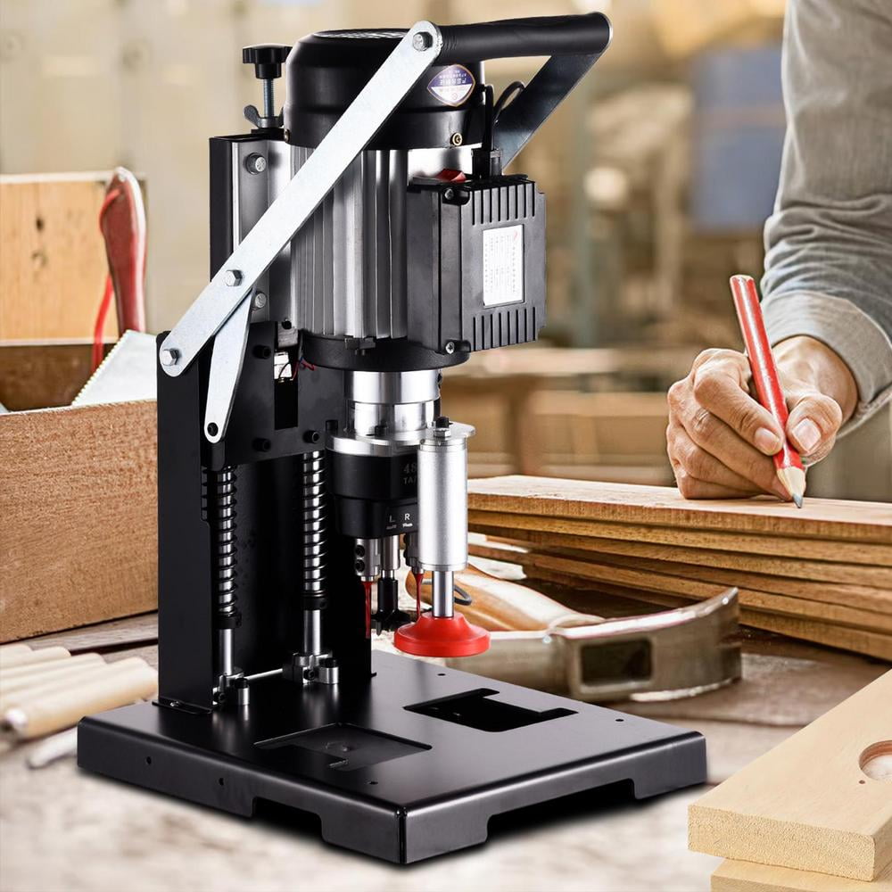 WZTO Hinge Drilling and Boring Machine, Portable Woodworking Hand-Held ...