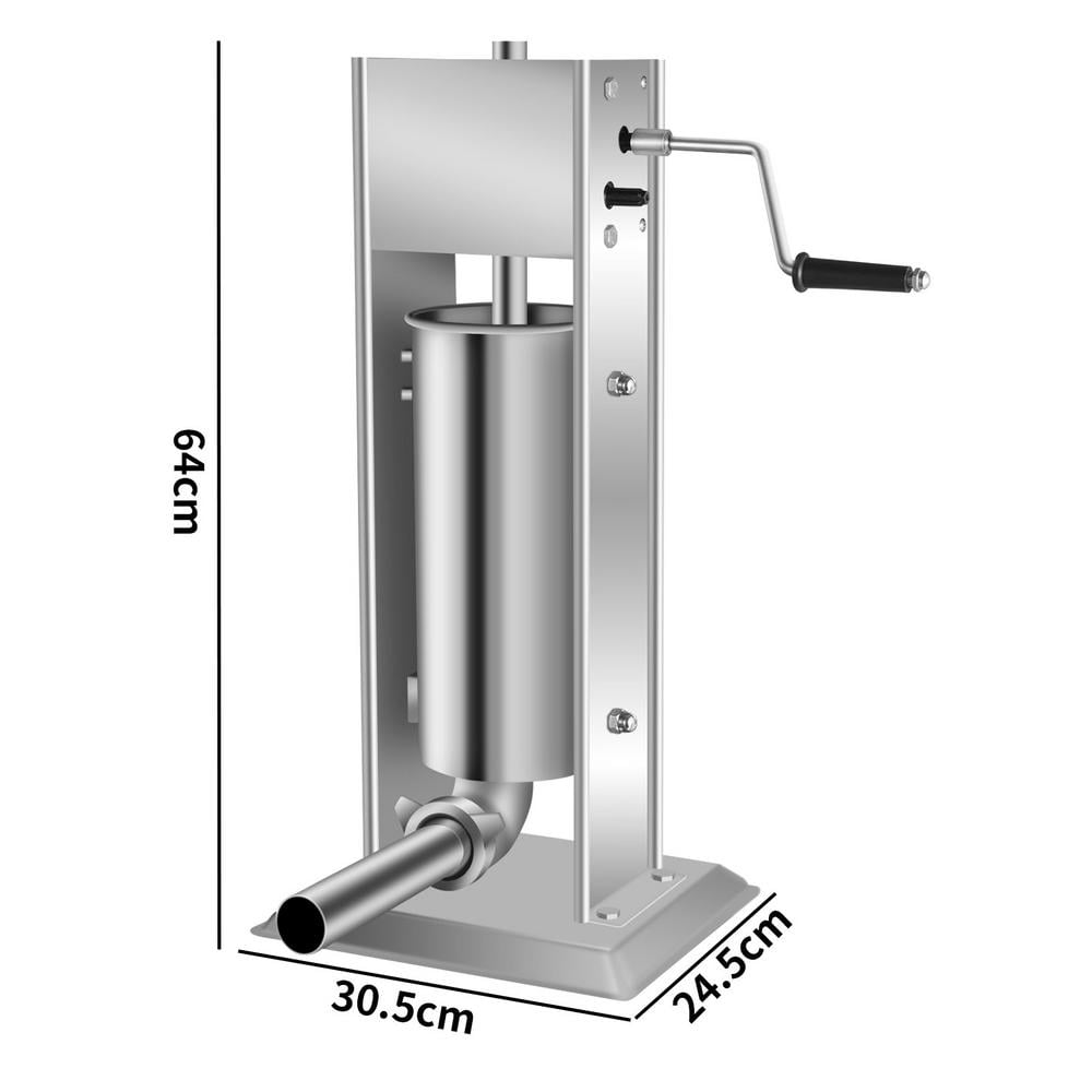 WZTO Home Sausage Stuffer Vertical Homemade Sausage Maker Stainless ...
