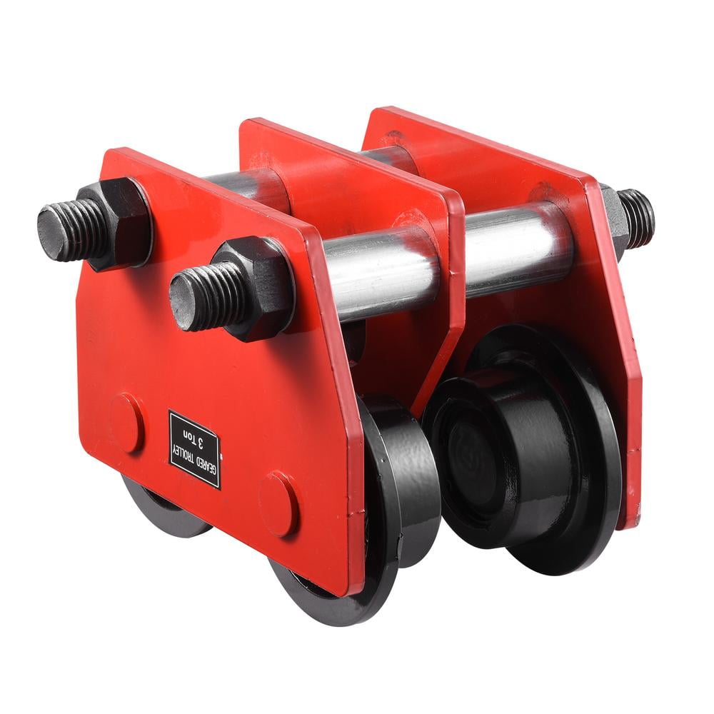 WZTO I Beam Trolley 2 Ton Manual Adjustable for I-Beam Flange Width 3. ...