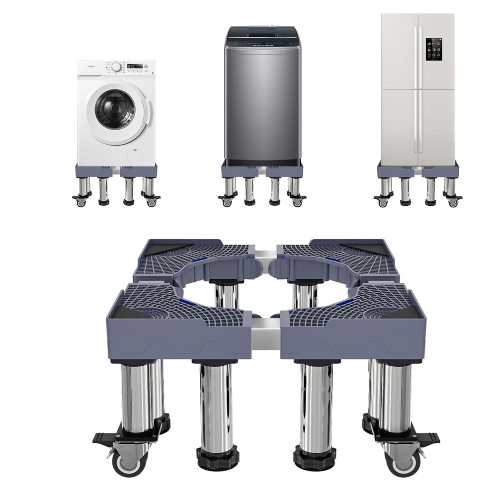 WZTO Refrigerator Base Stand Heavy Duty Laundry Pedestal with 8 Feet ...