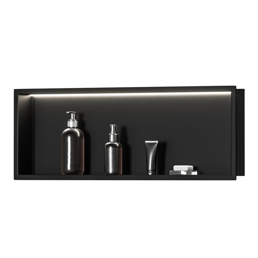 WZTO Shower Niche Shelf Large Capacity Recessed Shower Shelf Recessed ...