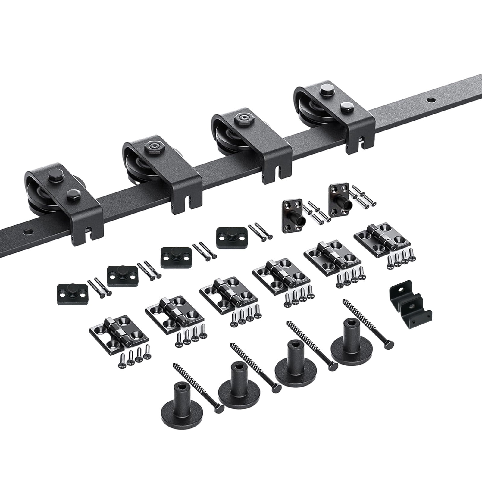 WZTO Sliding Door Track Kit | T Shaped Sliding Door Hardware and Track ...