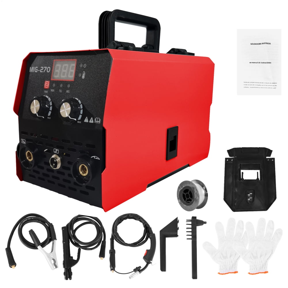 WZTO TIG Welding Machine Portable 120A TIG Welder LED Display Flux Core ...