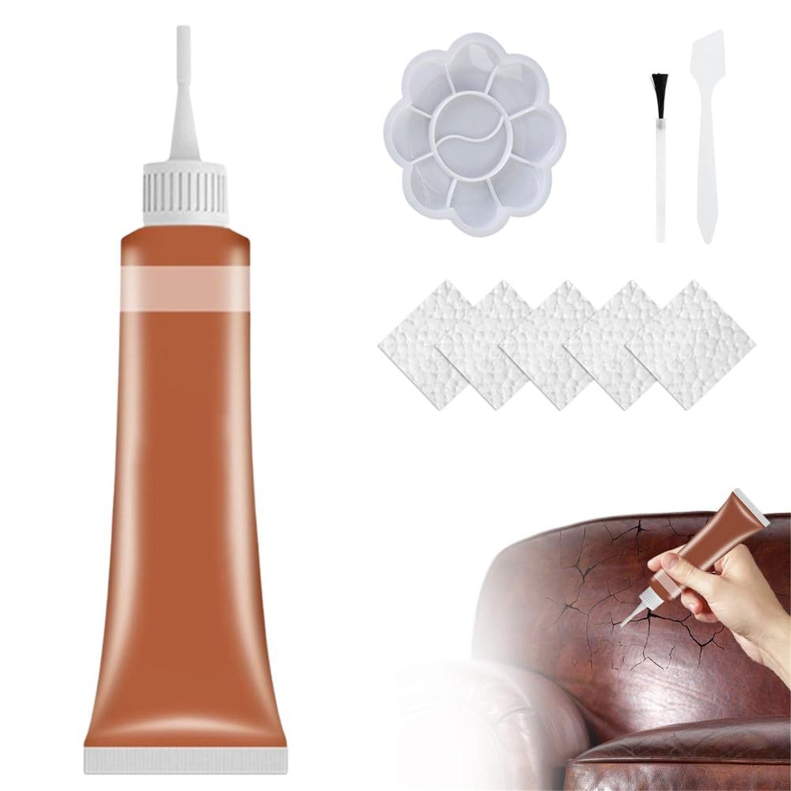 WZXPWT 2025 Leather Dye, Renewal Leather Coat Coloring Kit, Long ...