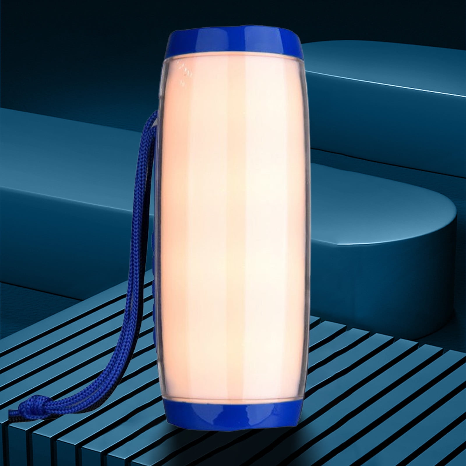 WZXPWT 360° LED Bluetooth Speaker Night Light, Outdoor Subwoofer with ...