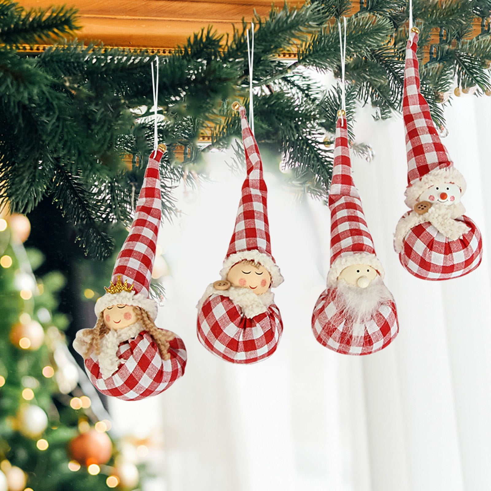 WZXPWT Adorable Christmas Sprites Ornament, Festive Holiday Decoration ...