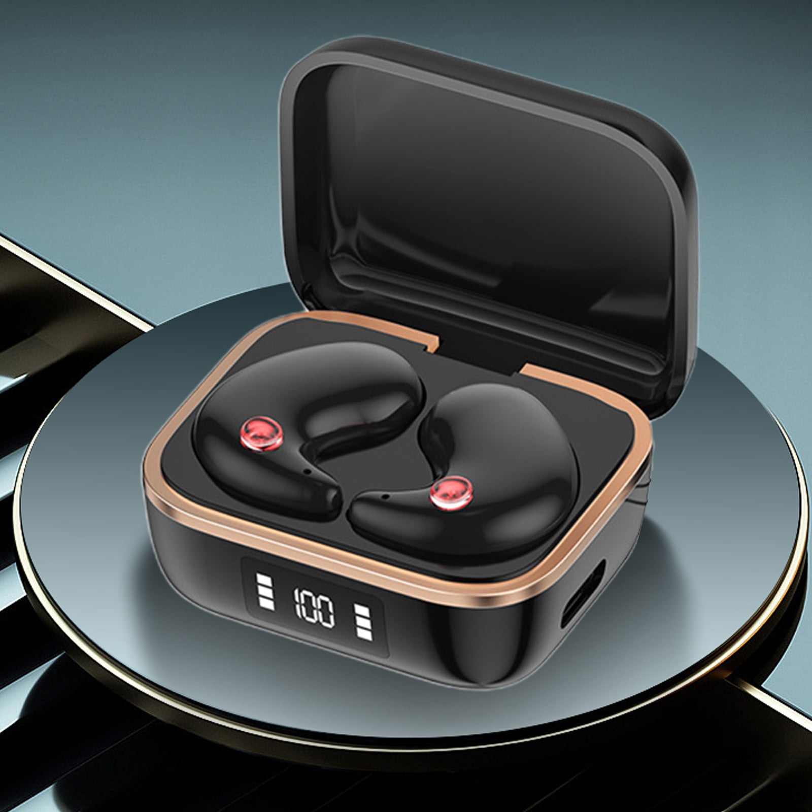 WZXPWT Bluetooth 5.3 In-Ear Lightweight Headphones with Microphone ...