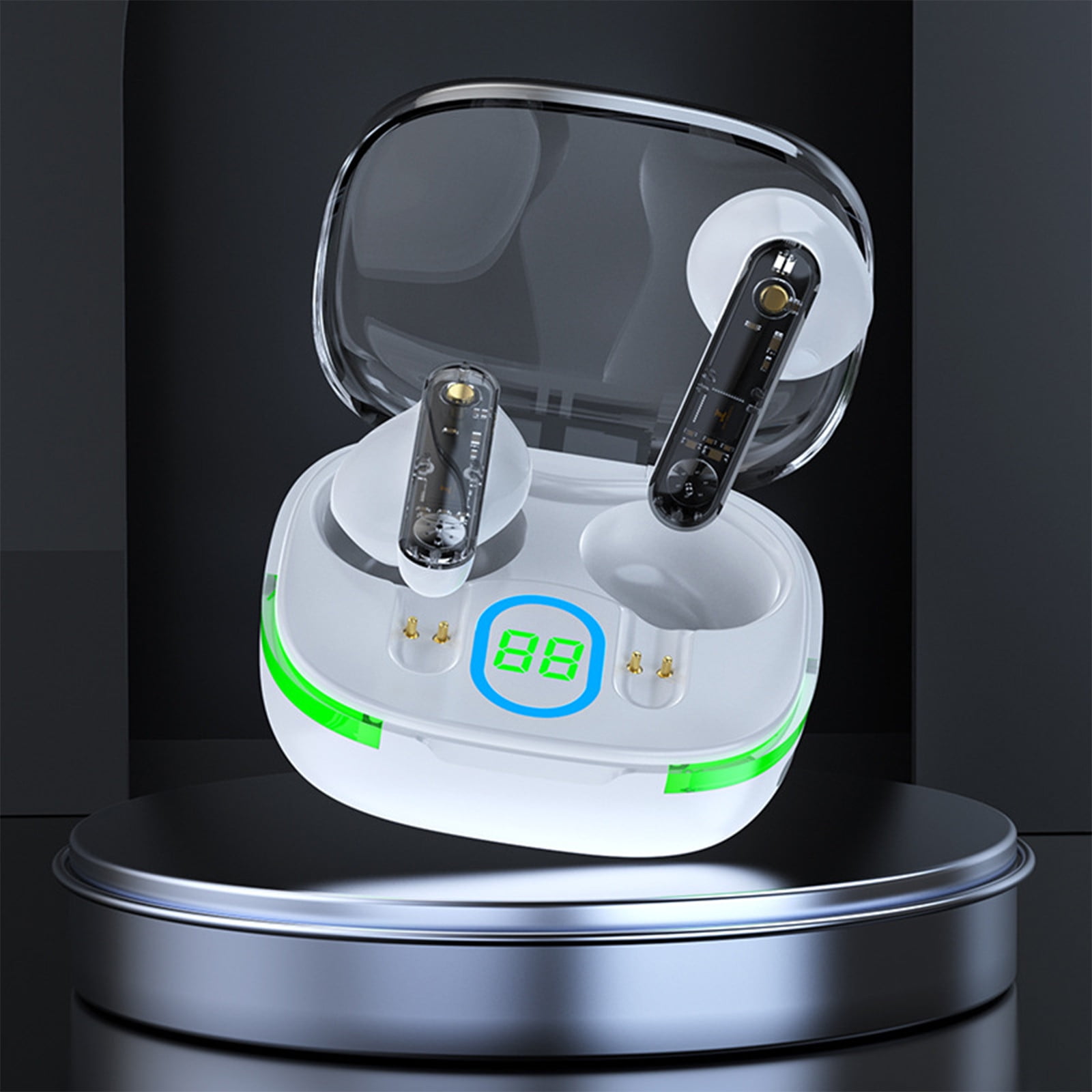 WZXPWT Bluetooth Earbuds 5.3, Wireless In-Ear Headphones, Lightweight ...