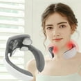 Wzxpwt Cervical Spine Massager 8 Head Neck And Shoulder Massage Device