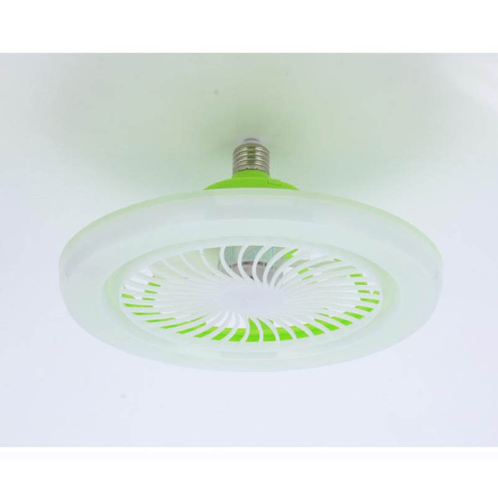 WZXPWT E27 Ceiling Fan with Lights, Enclosed Low Fan Light Ceiling ...