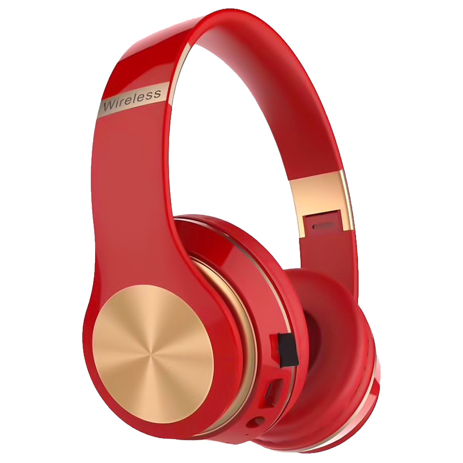 WZXPWT Foldable Noise Cancelling Bluetooth 5.3 Headphones, HiFi Stereo ...