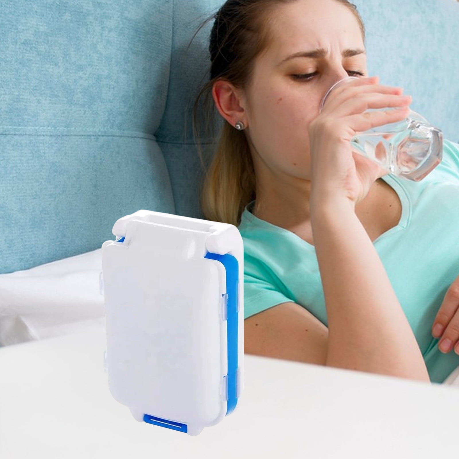 WZXPWT Plastic Rectangular Anytime Divider, Accurate Pill Dispenser ...