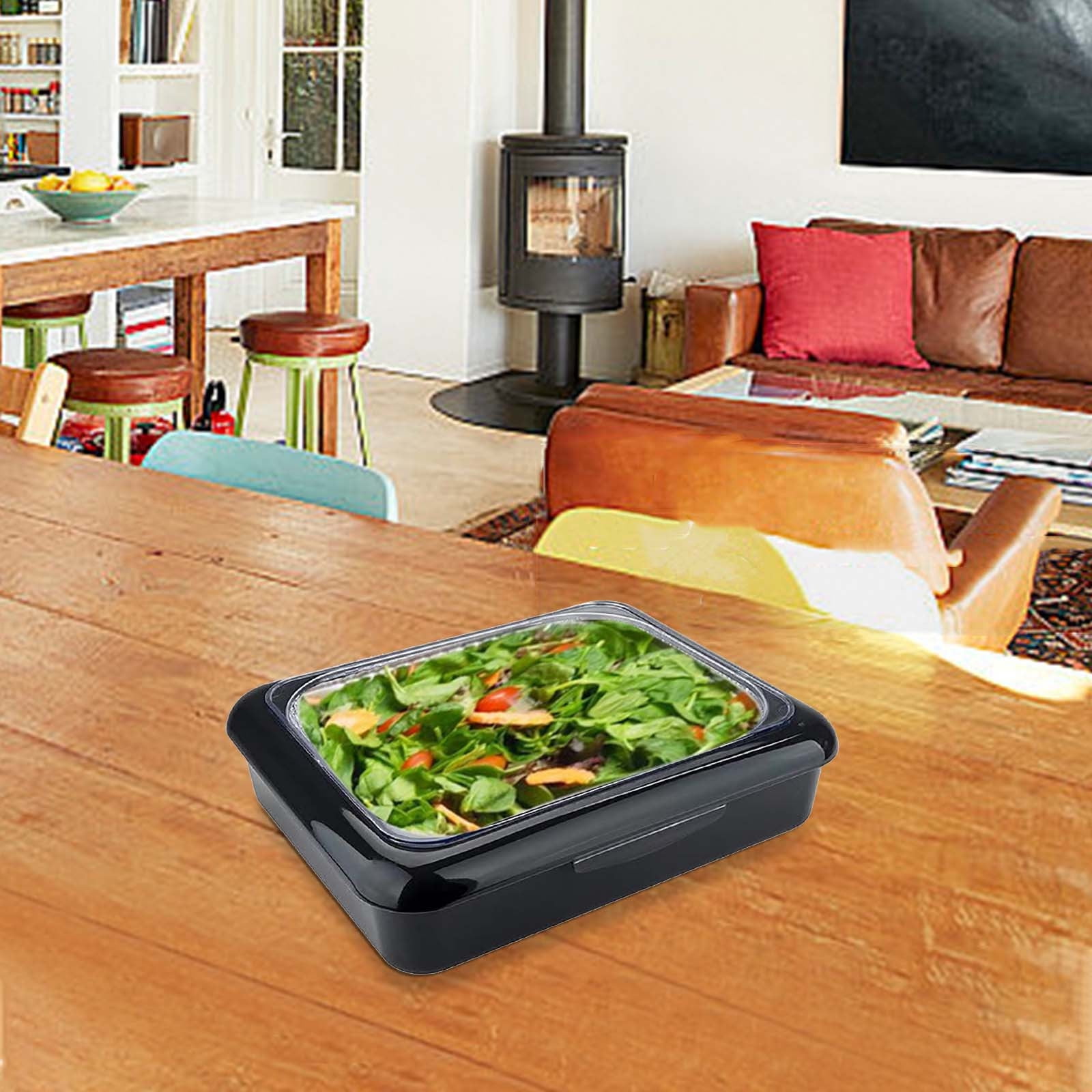 WZXPWT Removable Riser Food-Grade Aluminum Foil Trays, Multi-Use ...