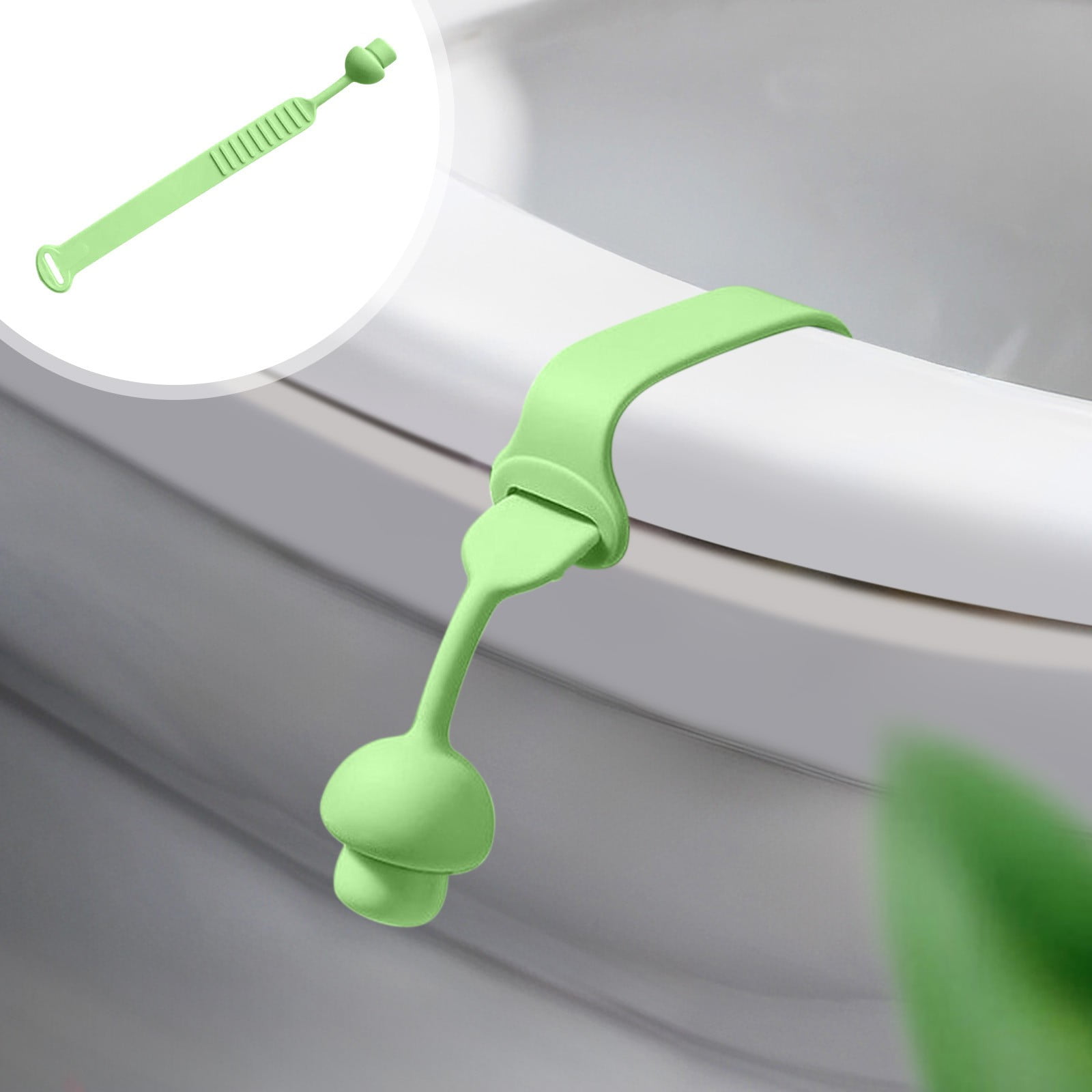 WZXPWT Toilet Lid Lifter, Hygienic Touch-Free Lifting Tool, Bathroom Convenience Enhancer, and ...