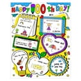 WaaHome 24Pcs Happy 100th Day Poster All About Me 100th Day of School ...