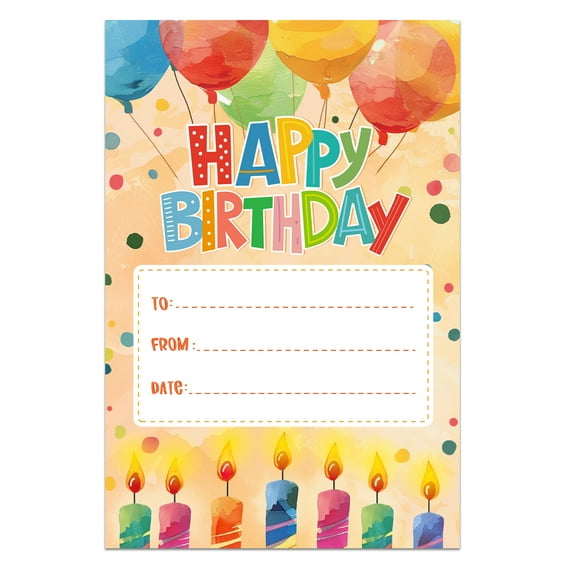 WaaHome 36PCS Happy Birthday Award Certificates Gifts for Students from ...