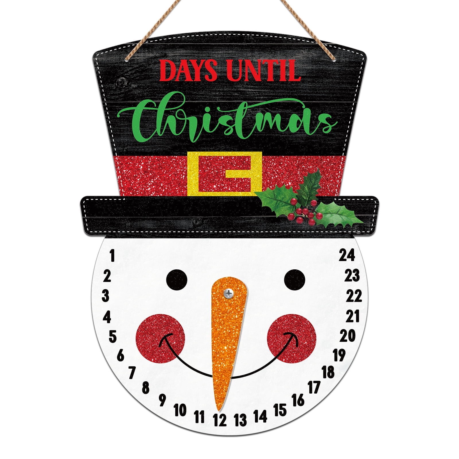 WaaHome Christmas Snowman Advent Calendar 2025 Christmas Decorations ...