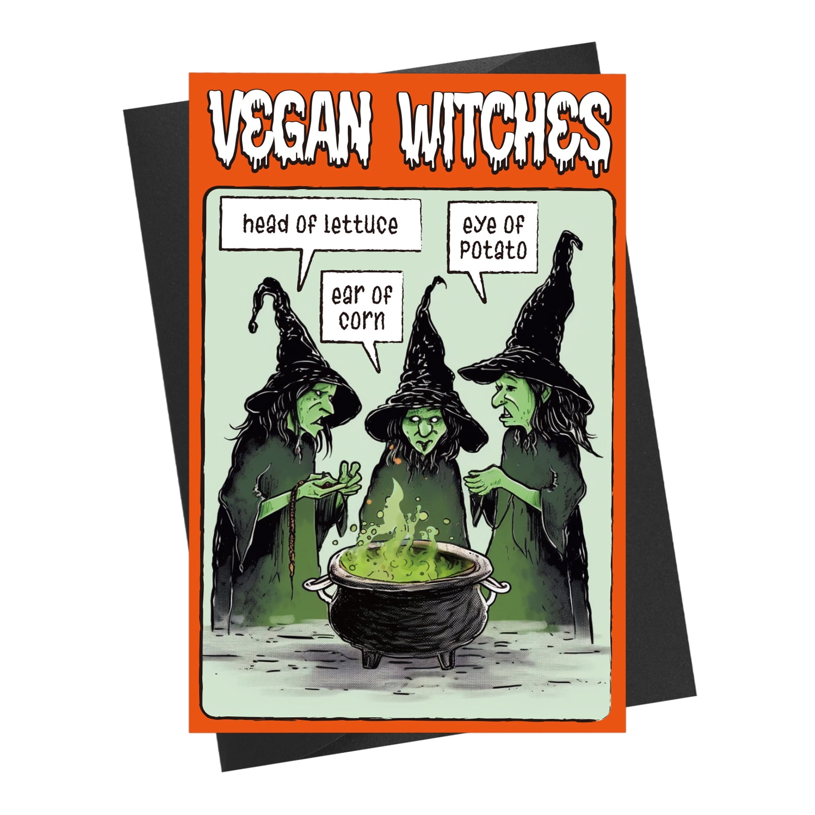 WaaHome Halloween Cards 6"x 4" Funny Halloween Anniversary Card Love ...