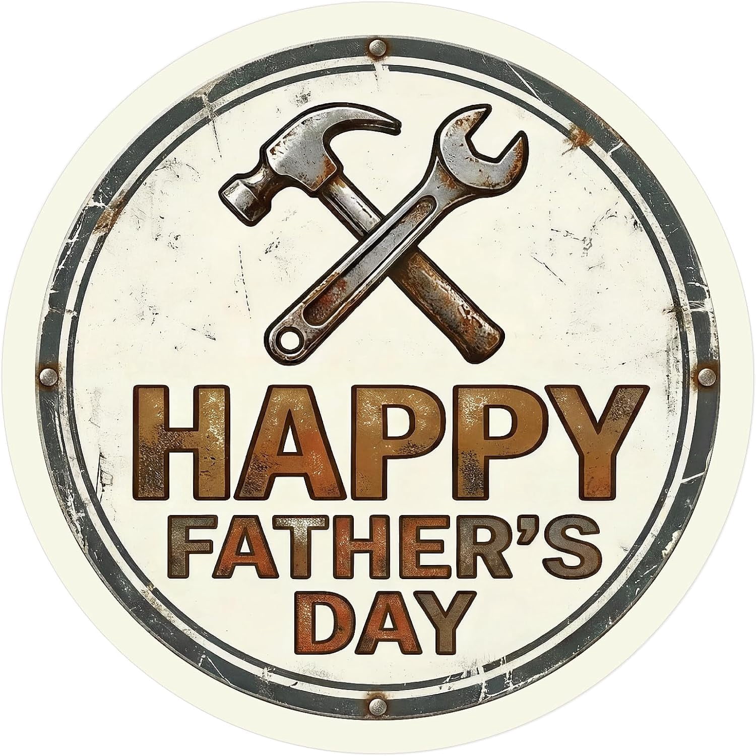 WaaHome Happy Fathers Day Stickers - 72PCS 1.5" Rustic Fathers Day ...