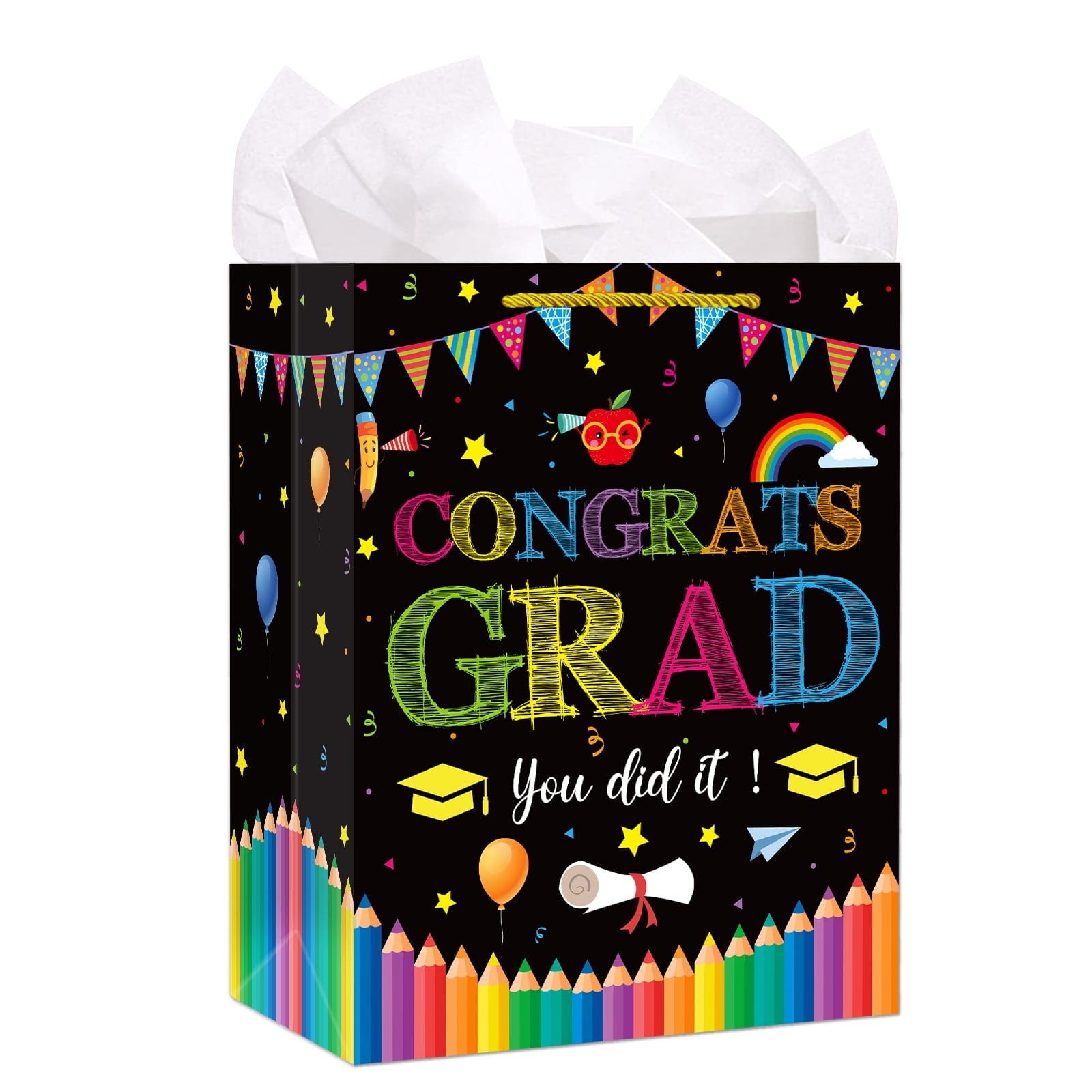 WaaHome Kindergarten Graduation Gift Bags - Graduation Bags for Kids 11 ...