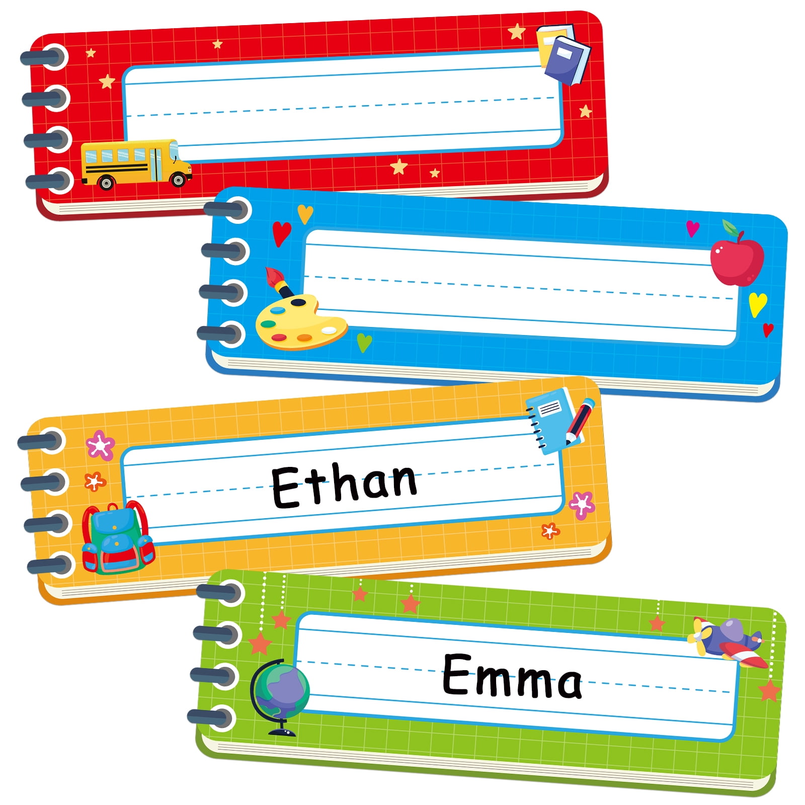 WaaHome Name Tags for Classroom Desks - 36pcs Student Name Plates for ...
