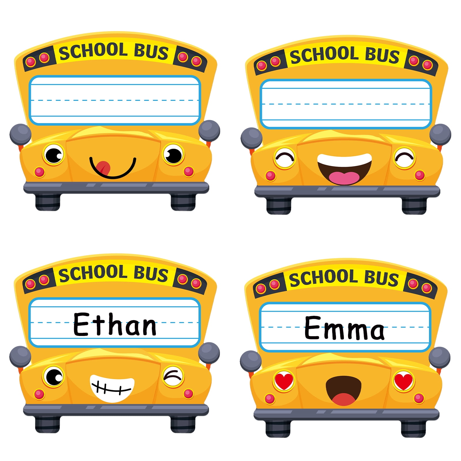 WaaHome Name Tags for Classroom Desks - 36pcs Student Name Plates for ...