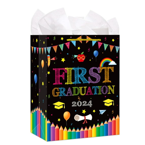 WaaHome Preschool Graduation Gift Bags - First Graduation Bags for Kids ...