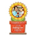 WaaHome Teacher Picture Frame Thank You for Helping Me Grow Sunflower ...