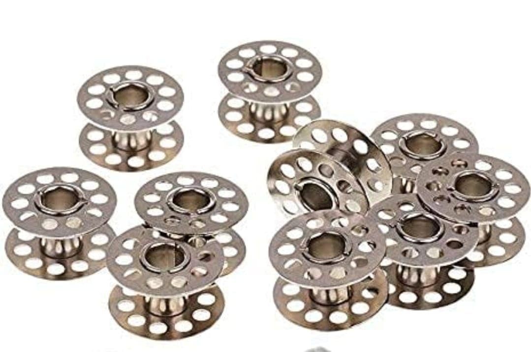 Waaome 20 PCS Sewing Bobbin Metal firki use of Sewing Machine B1006 ...