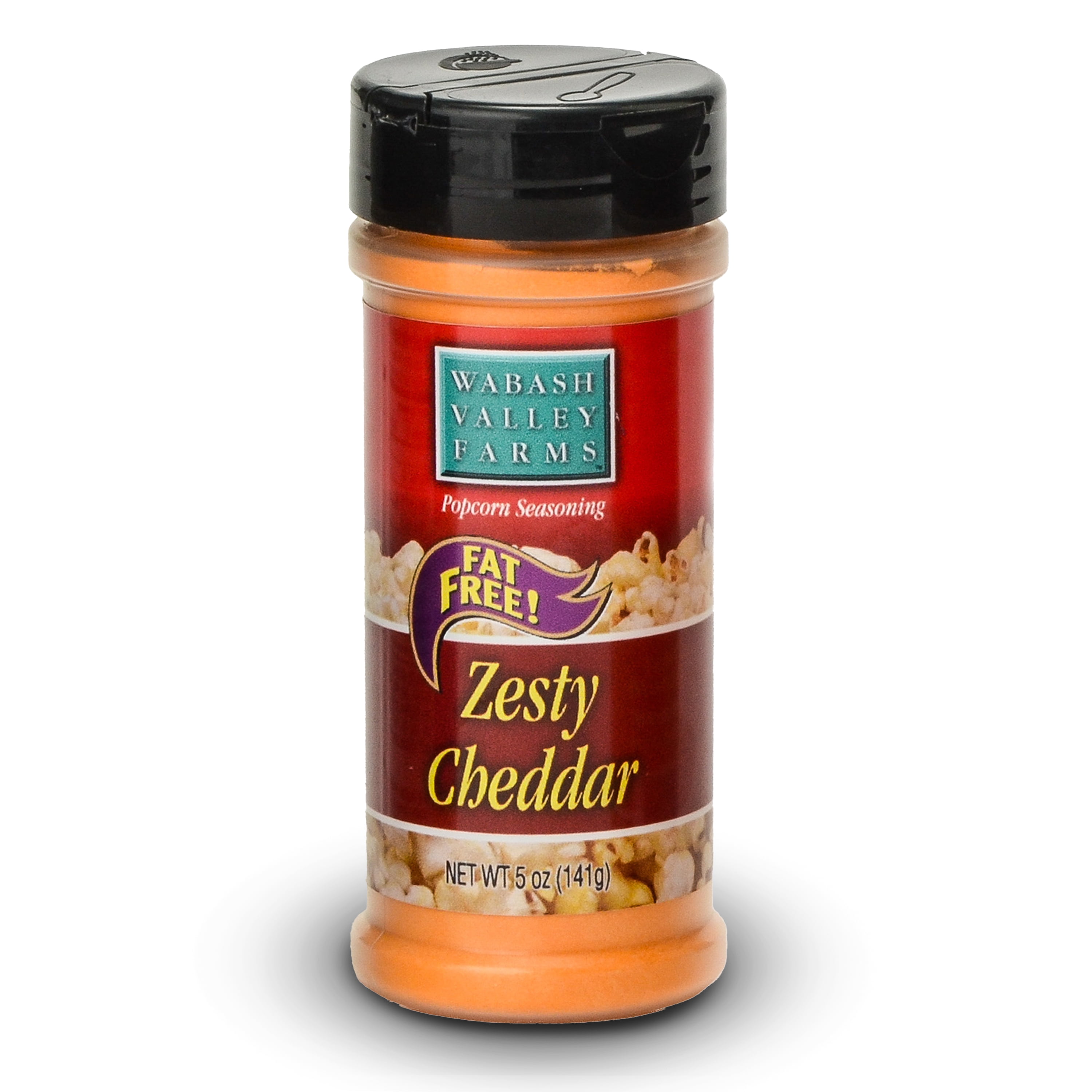 Zesty Cheddar Cheese Popcorn Seasoning - Wabash Valley Farms Cheddar ...