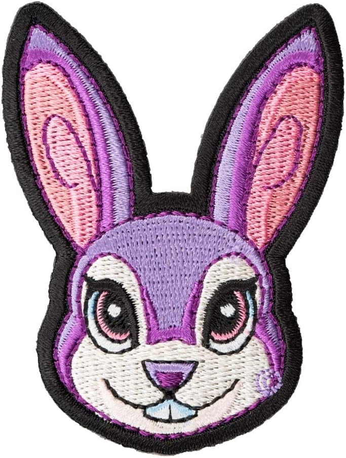 Wabbs The Purple Rabbit Patch, Animals Patches - Walmart.com