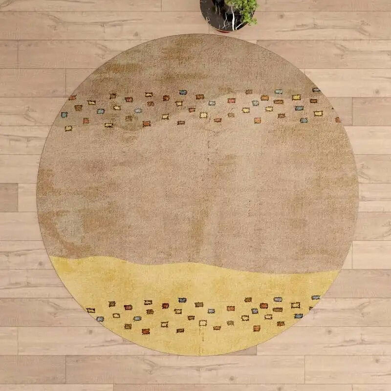 Wabi-sabi Style Round Rug Simple Living Room Rugs Home Study Cloakroom ...