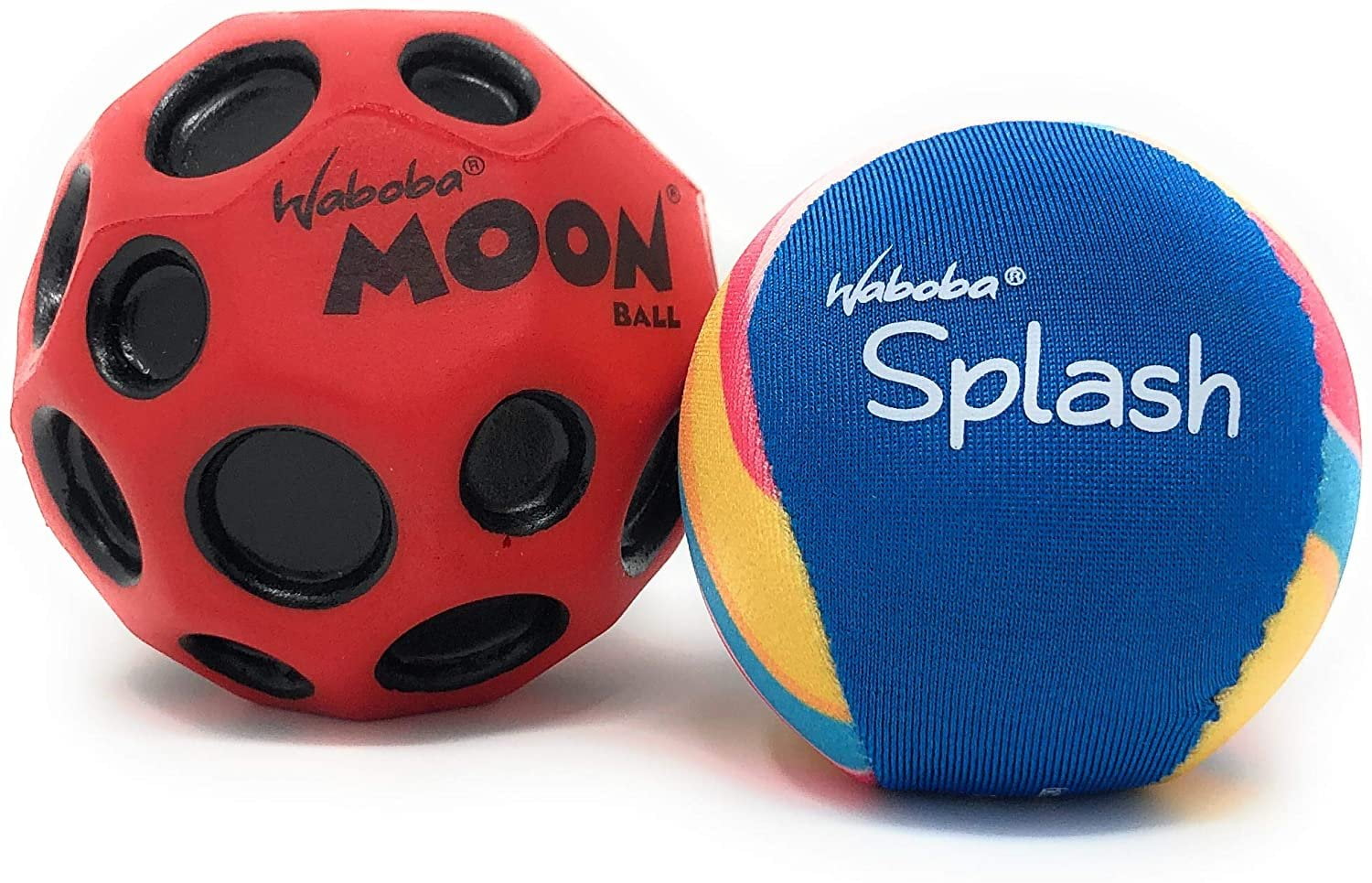 Waboba Kids Summer Swimming Balls 2 Pack - Water Bouncing Splash ...