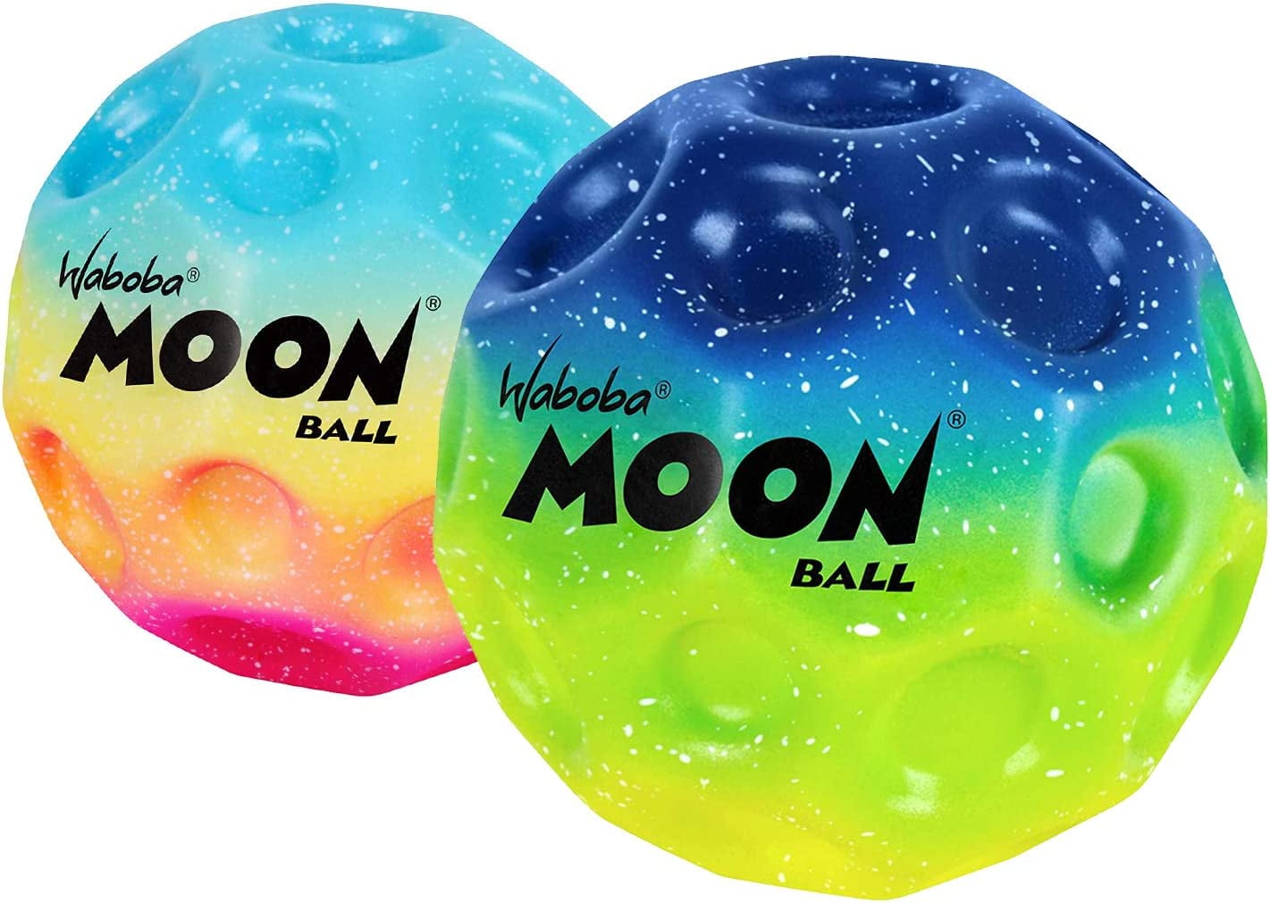 Waboba Small Toy Moon Balls - Gradient Two Pack, Colors May Vary ...