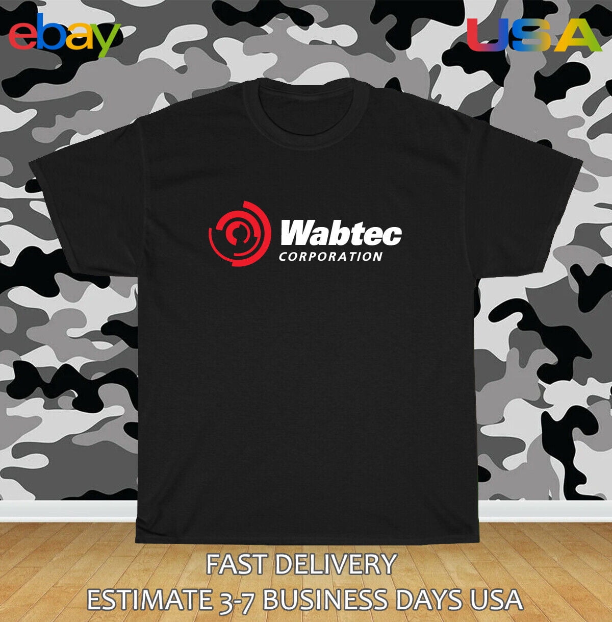 Wabtec Corporation Logo Men's T-Shirt American Size T-Shirt - Walmart.com