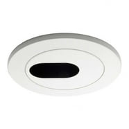 NICOR Lighting 6-Inch Airtight Recessed Cone Baffle Trim, Black ...