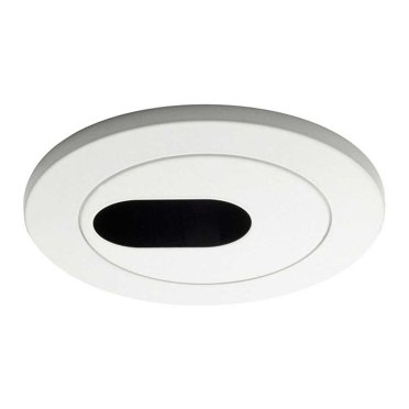 NICOR Lighting 6-Inch Airtight Recessed Cone Baffle Trim, Black ...