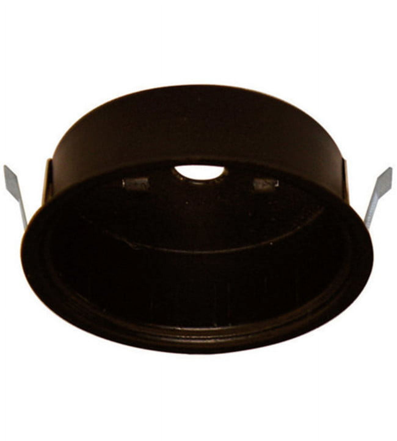 WAC Lighting HR-LED-COVBK LEDme LED Button Light Retrofit Housing,Black ...