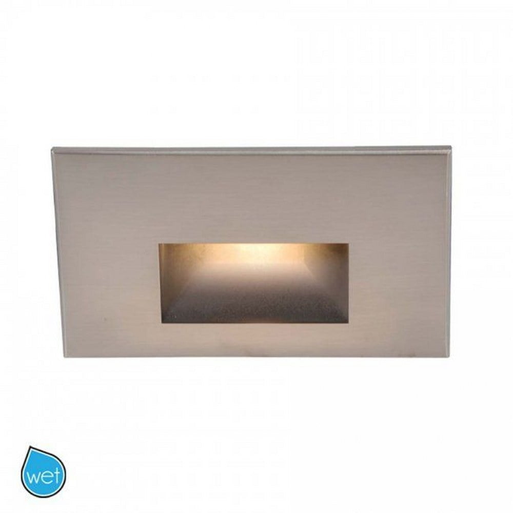 Wac Lighting Wl-Led100-C Ledme 5" Wide Led Step And Wall Light - Nickel ...