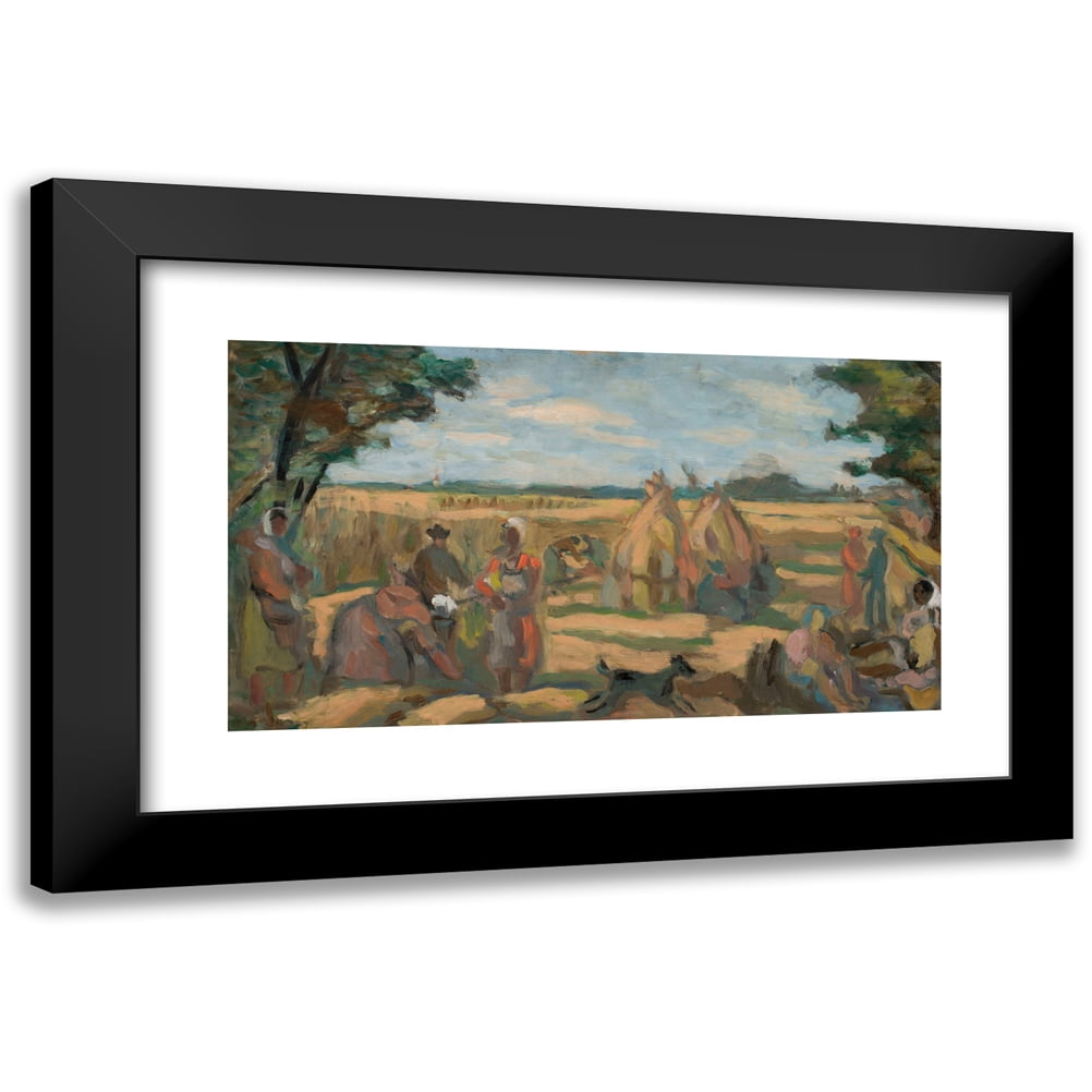 Wacław Wąsowicz 24x15 Black Modern Framed Museum Art Print Titled ...