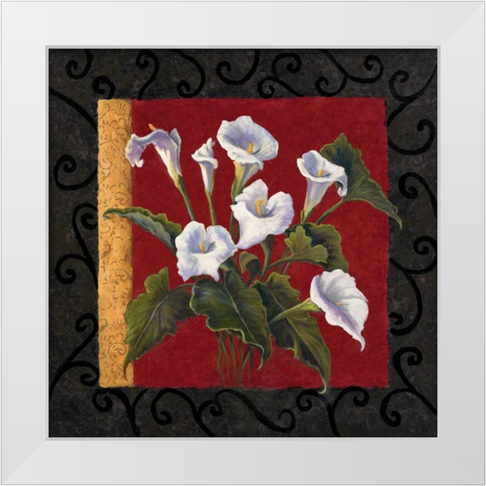 Wacaster, Linda 20x20 White Modern Wood Framed Museum Art Print Titled ...