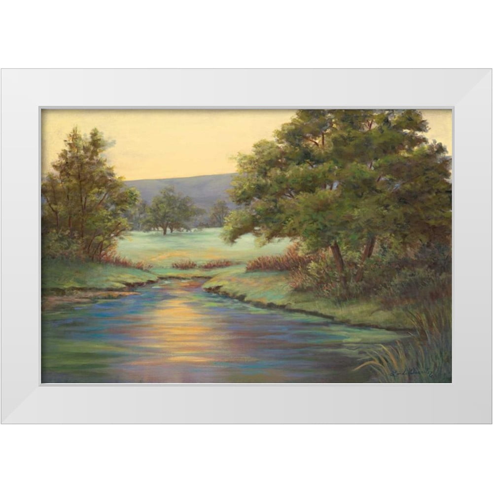 Wacaster, Linda 32x23 White Modern Wood Framed Museum Art Print Titled ...