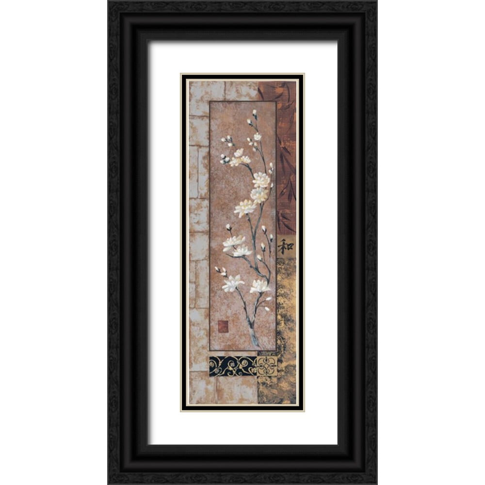 Wacaster, Linda 9x18 Black Ornate Wood Framed with Double Matting ...